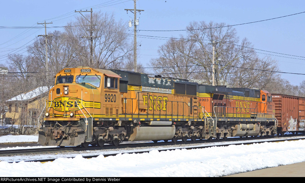 BNSF 9920, CP's Tomah Sub.